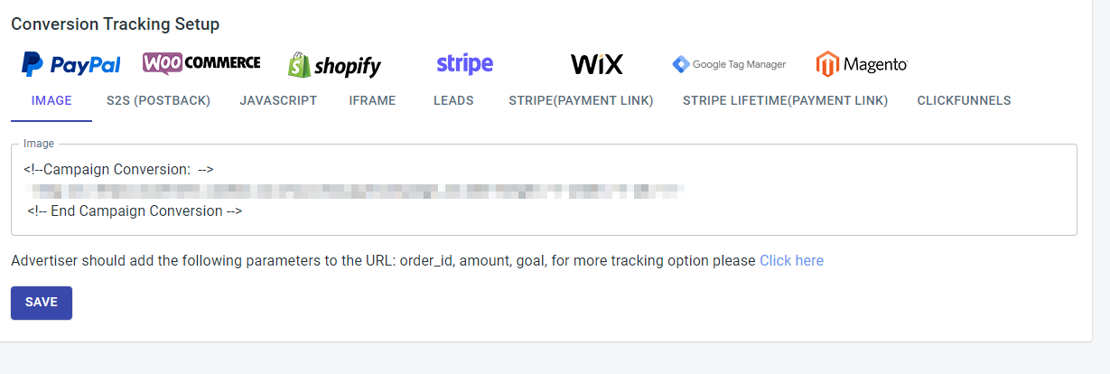 Create a Campaign – Tracknow