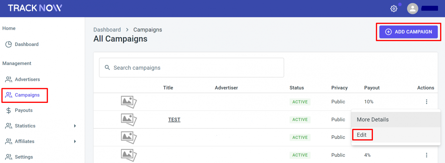 Tracking URL Macros – Tracknow