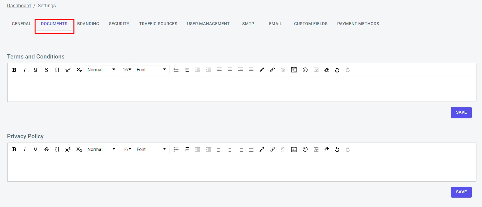 Introducing Tracknow: The First Steps – Settings – Tracknow